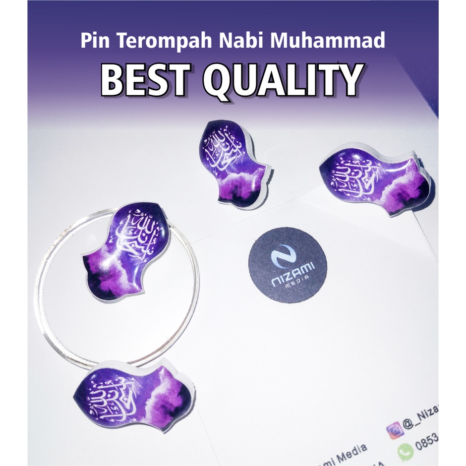 Jual Bros, Pin, Bros Hijab, Pin Terompah Nabi Muhammad, Pin Hijab, Pin ...