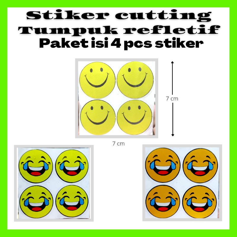 Jual stiker motor sticker cutting tumpuk setiker refletif edisi gambar ...