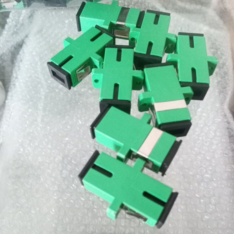 Jual adapter SC apc fiber optical sensors fiber optik min order 20 pcs ...