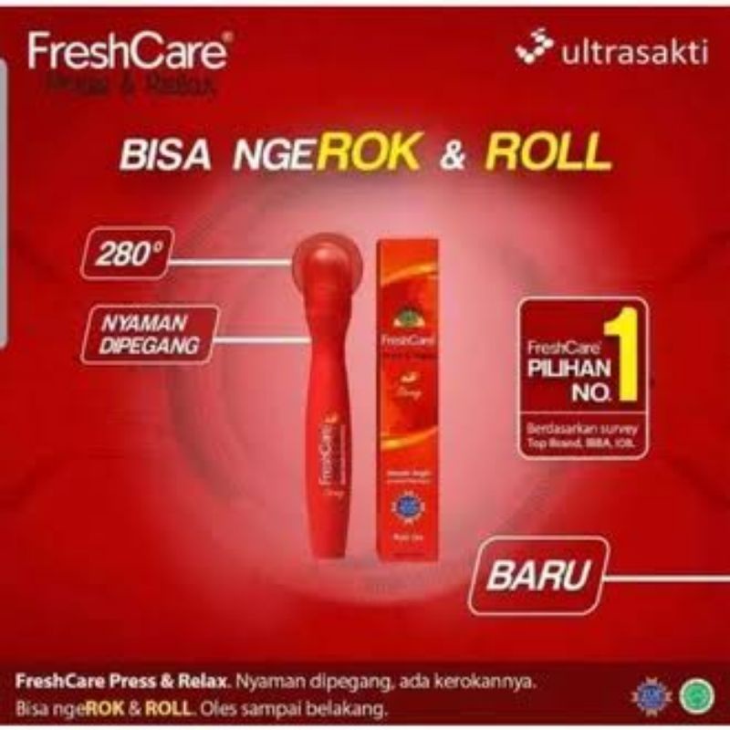 Jual Freshcare press & relax fresh care 10ml HIJAU dan MERAH exp 2025 ...