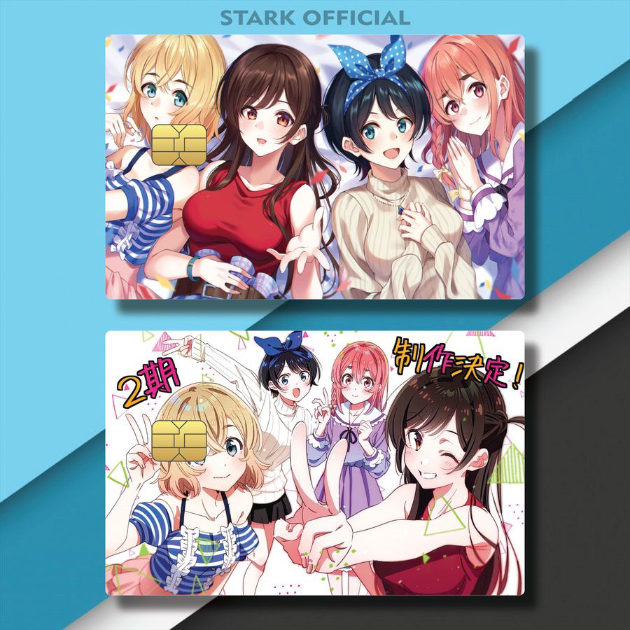 Jual 41-60 STICKER ATM ANIME MANGA KANOJO OKARISHIMASU BP2G6/G8PPF ...