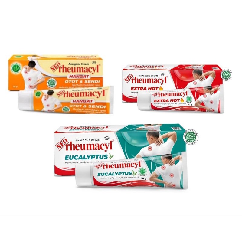 Jual Neo Rheumacyl Analgesic Cream Hot 30 gr - Krim Otot Nyer & Sendi ...