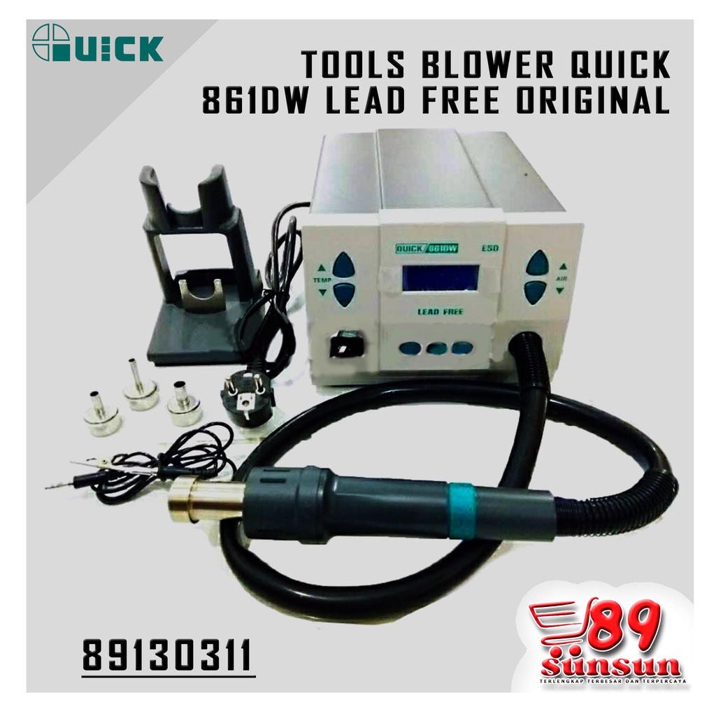 Jual TOOLS BLOWER QUICK 861DW LEAD FREE ORIGINAL | Shopee Indonesia