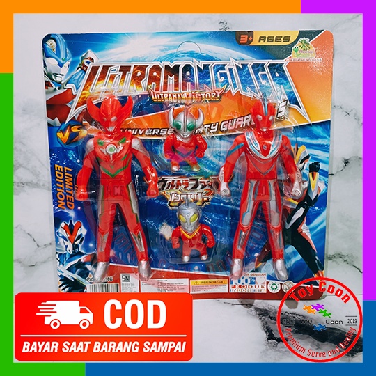 Jual Mainan Figure Ultraman Murah Ultraman Z /Ultraman taiga/Ultraman ...