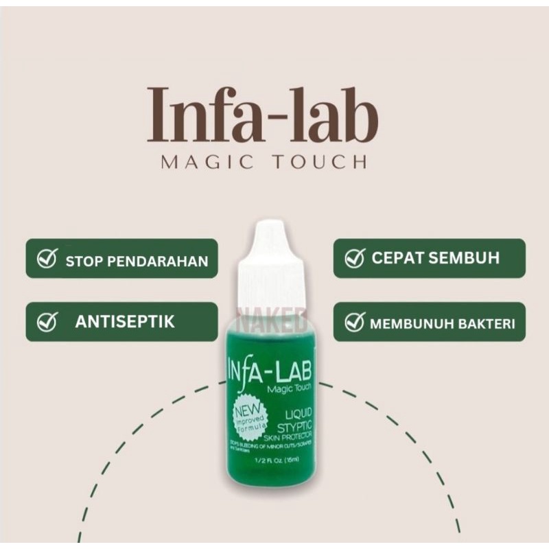 Jual infalab magic touch stop bleeding antiseptic menyembuhkan luka ...