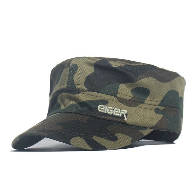 Jual Topi Motif Tentara Model Komando Militer Bordir - Topi Hijau Army ...