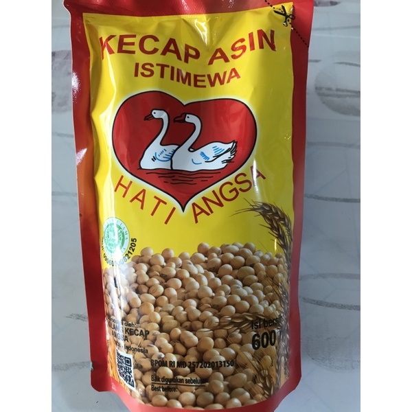 Jual Kecap asin hati angsa refill 600ml | Shopee Indonesia