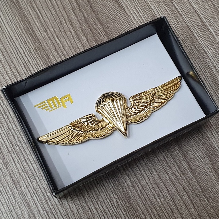 Jual Brevet Wing Para Malaysia Gold Brivet Pin | Shopee Indonesia