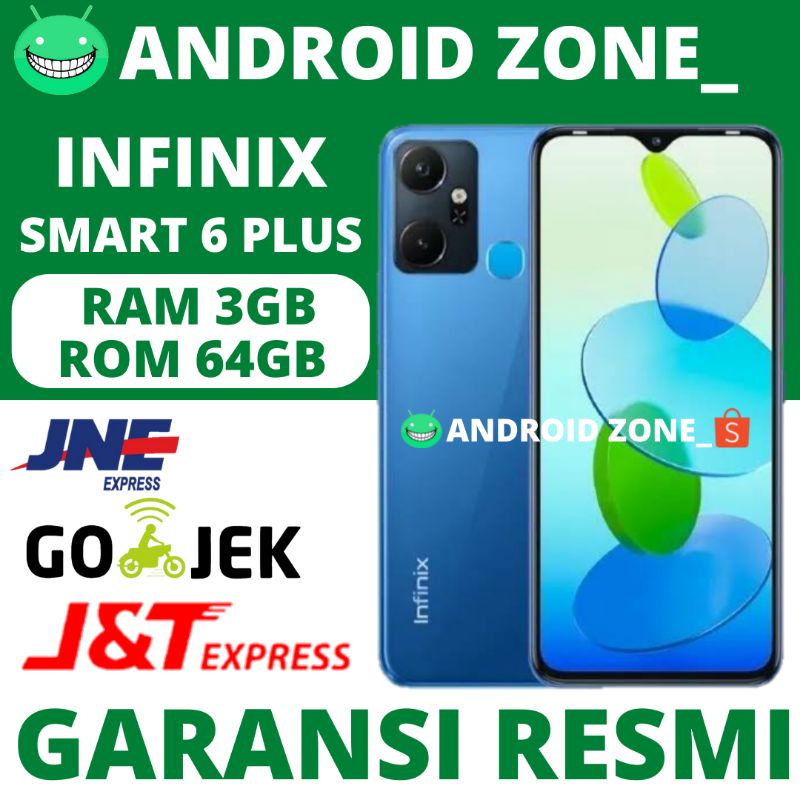 Jual Infinix Smart 6 Plus 3/64 GB ( Ram Bisa Extend 3+3GB ) | Shopee ...