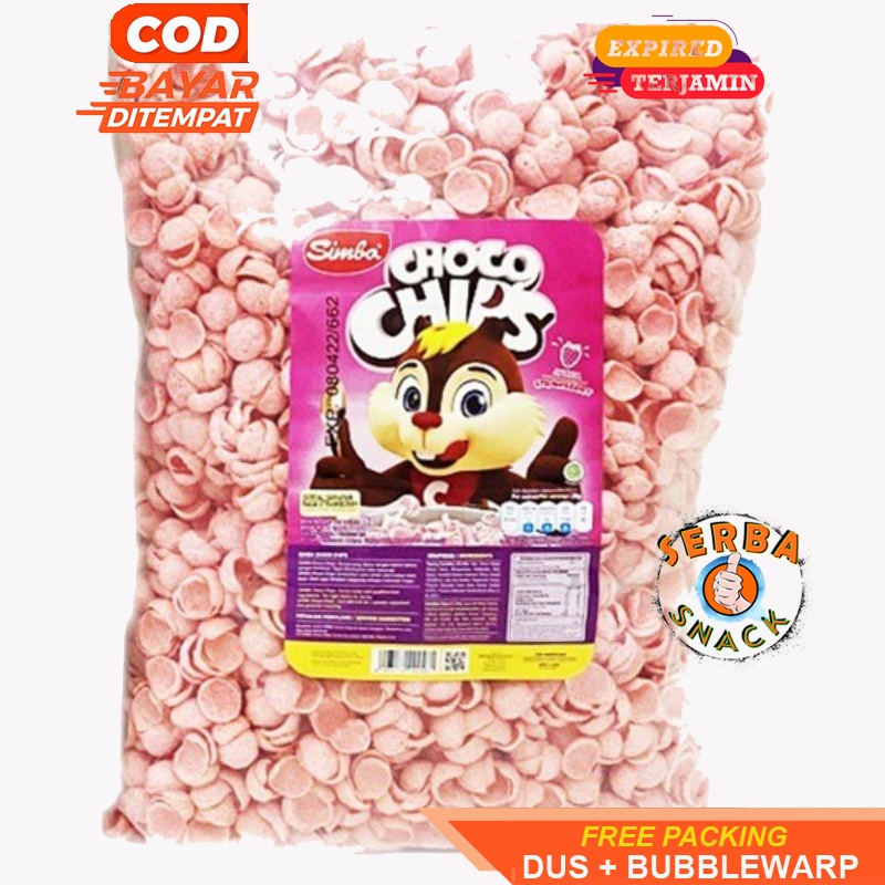 Jual Makanan Ringan Coco Crunch 250gr Simba Strawberry Sereal Kiloan ...