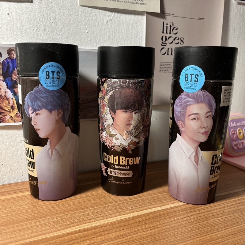 Jual Paldo Cold Brew BTS by Babinski BOTTLE ONLY j-hope namjoon yoongi ...