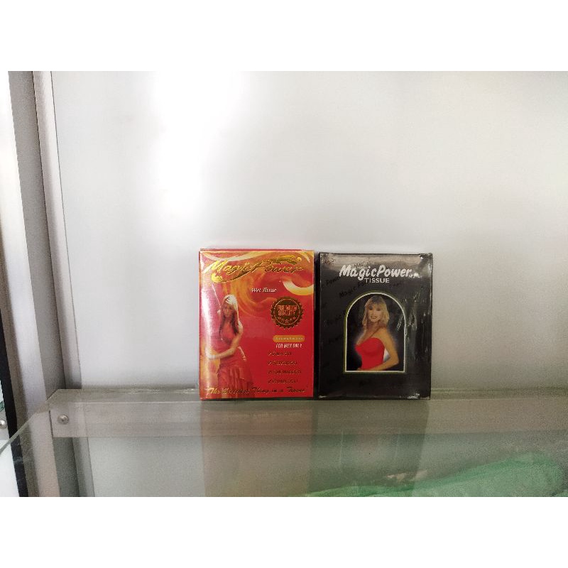 Jual Tisu Magic Power Hitam dan Merah | Shopee Indonesia