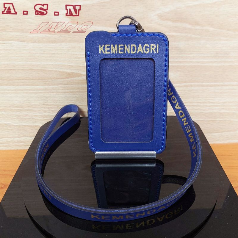 Jual Id Card Kulit KEMENDAGRI Id Card Kementerian Dalam Negeri | Shopee ...