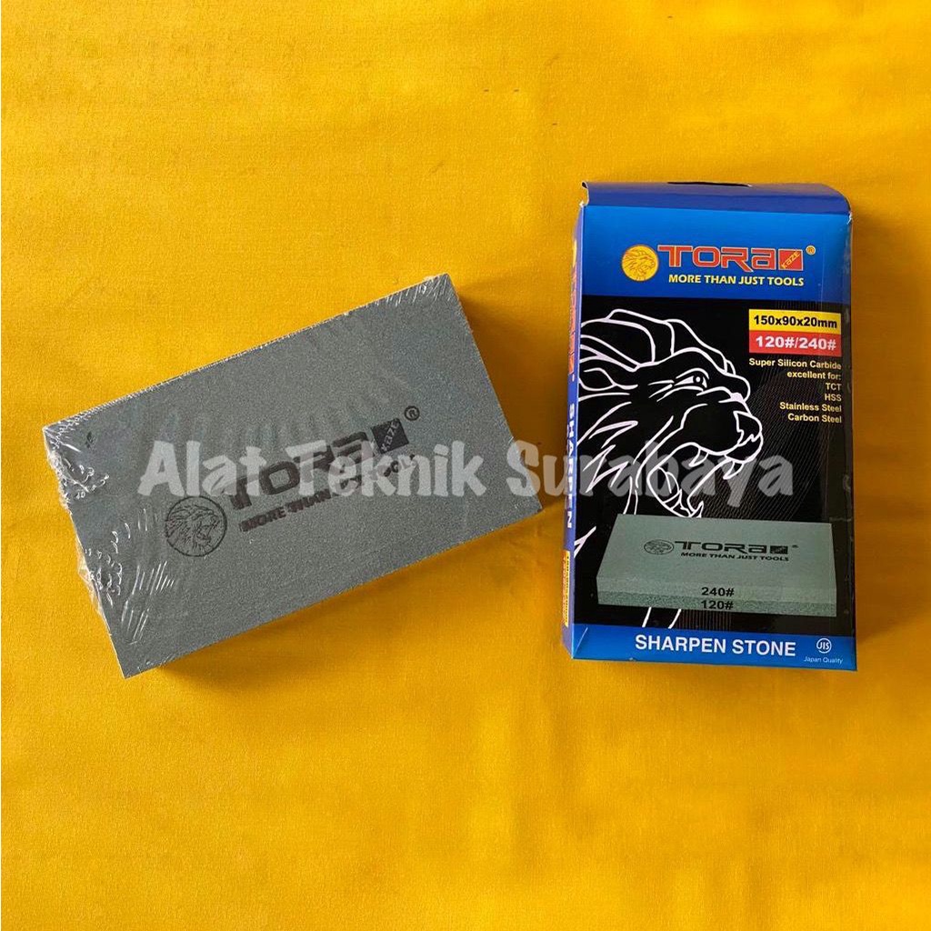 Jual BATU GOSOK PLANER TORA ABU 6" INCH TCT HSS GRIT 120# 240# 150 X 90 ...