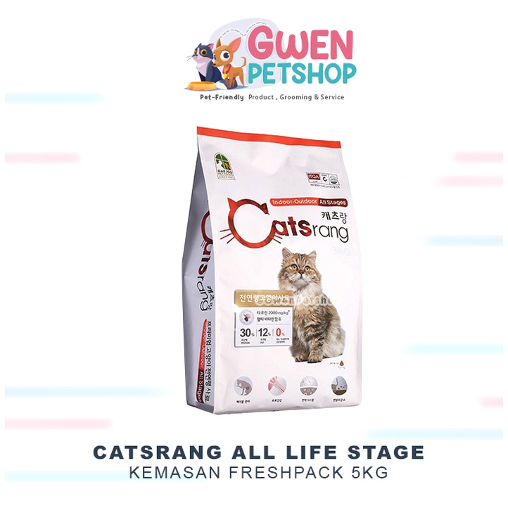 Jual CatFood Korea - Catsrang All Life Stages 5 Kg - Makanan Kucing ...