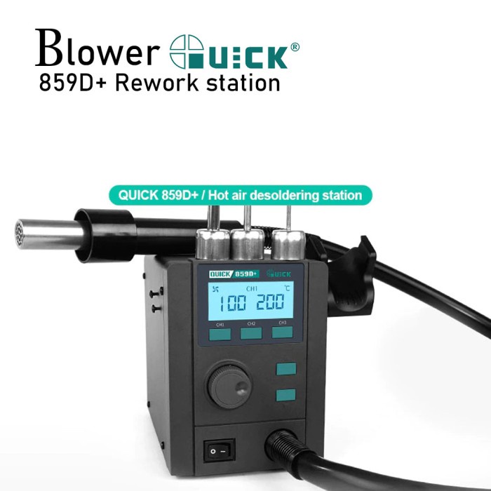 Jual BLOWER QUICK 859D+ PLUS REWORK STATION | Shopee Indonesia