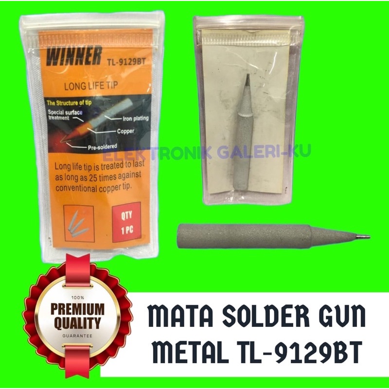 Jual MATA SOLDER GUN METAL WINNER TL9129BT | Shopee Indonesia