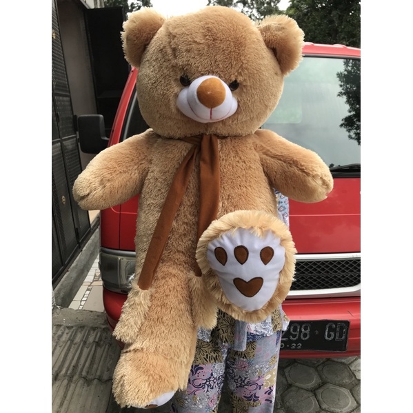 Jual Boneka Jumbo 2 Meter SNI Beruang Teddy Bear Besar 2m lucu kado 1,5 ...