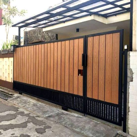 Jual PAGAR KOMBINASI CONWOOD MINIMALIS | Shopee Indonesia