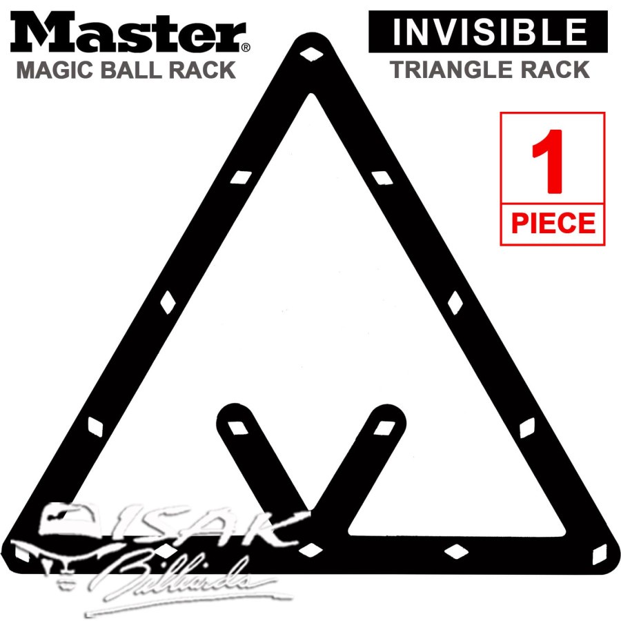 Jual Magic Ball Rack - 1 Triangle Rak Bola Plastik Segitiga Billiard ...