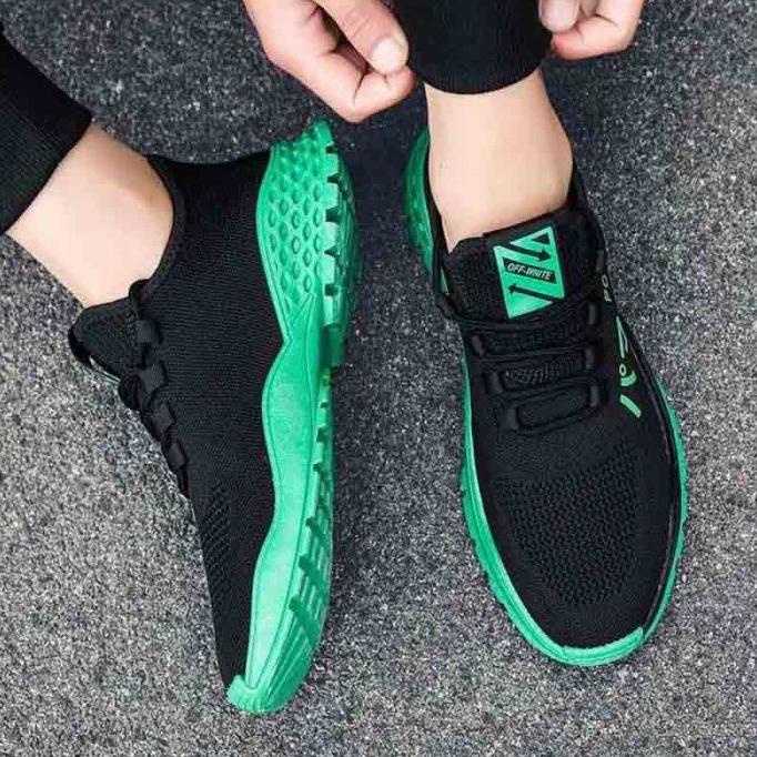 Jual ORIGINAL!!! Sepatu Sneakers Pria Sport Shoes Breatable Mesh Casual ...