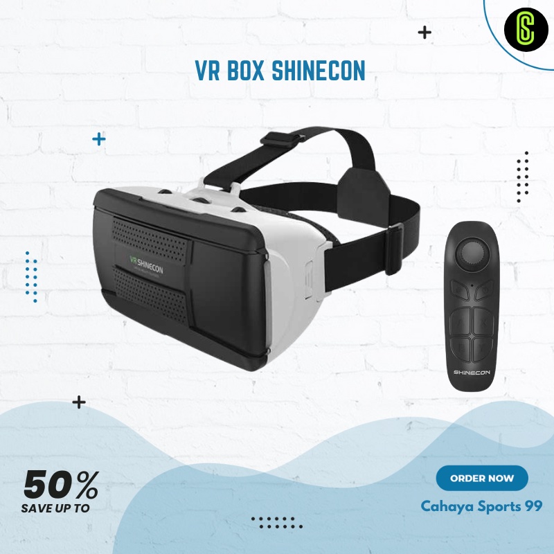 Jual Shinecon VR Box 3D IMAX Giant Screen Virtual Reality Glasses | Shopee Indonesia