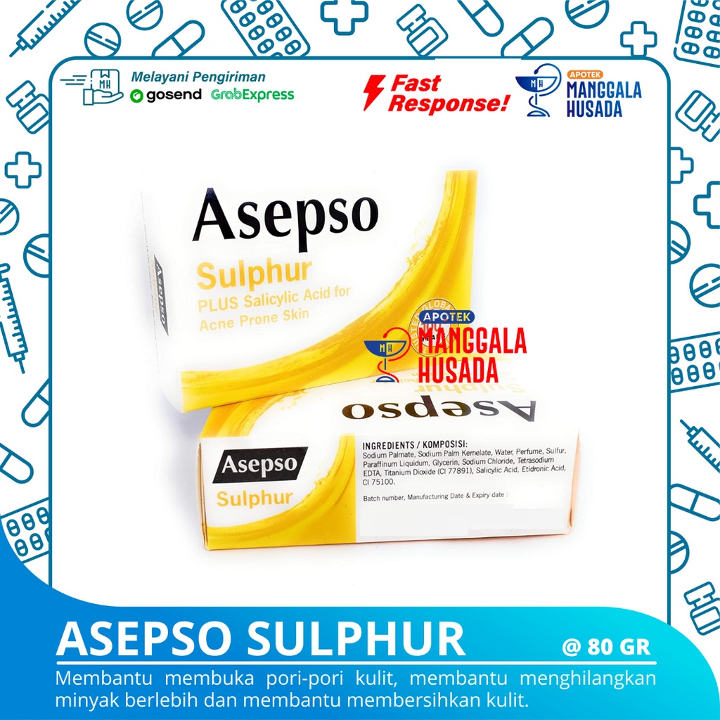 Jual ASEPSO SULPHUR @ 80 GR | Shopee Indonesia