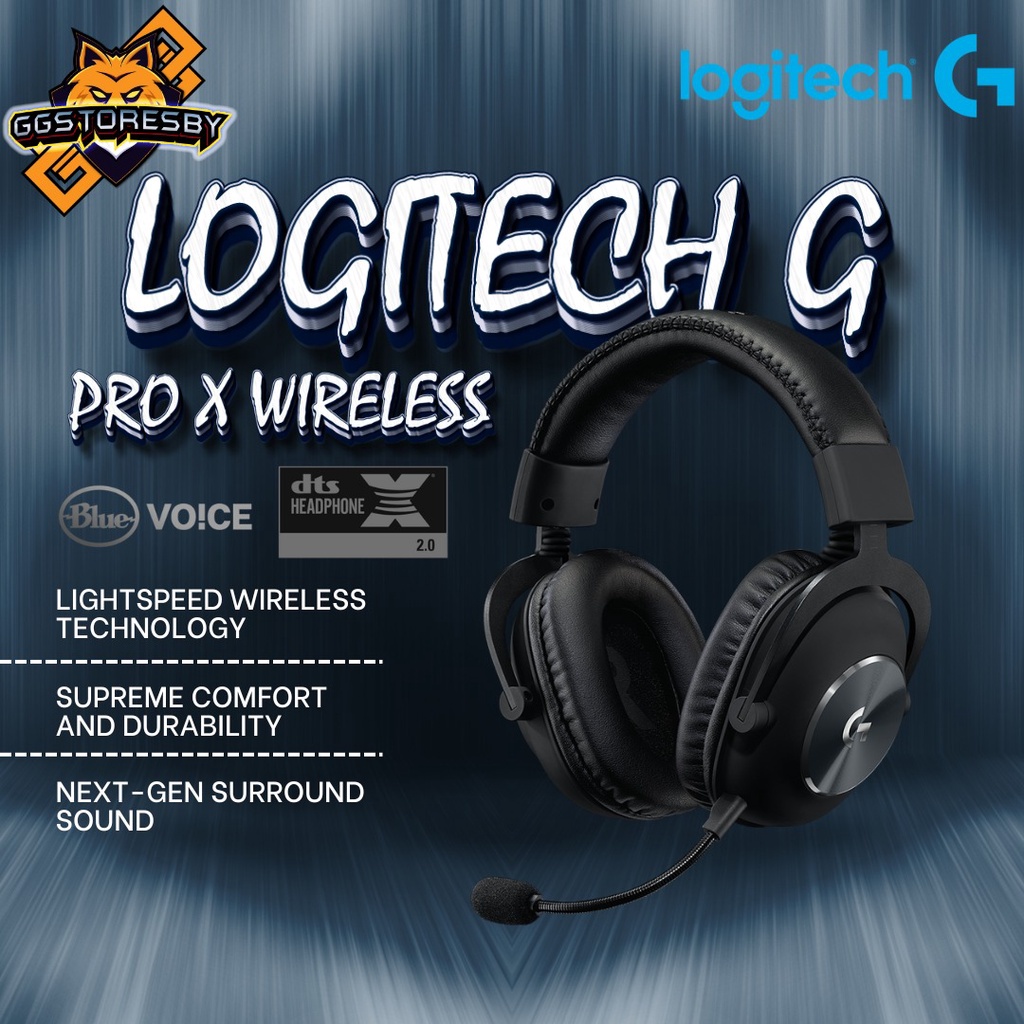 Jual LOGITECH PRO X WIRELESS Gaming Headset | Shopee Indonesia