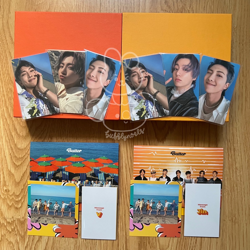 Jual Album BTS Butter Cream Peaches RM Namjoon Jungkook JK Fullset ...