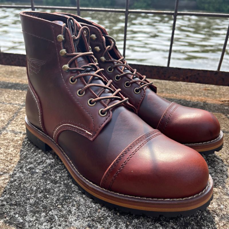 Jual (New) Boots RED WING 9013-3 Dark Brown Beckman Round toe style ...
