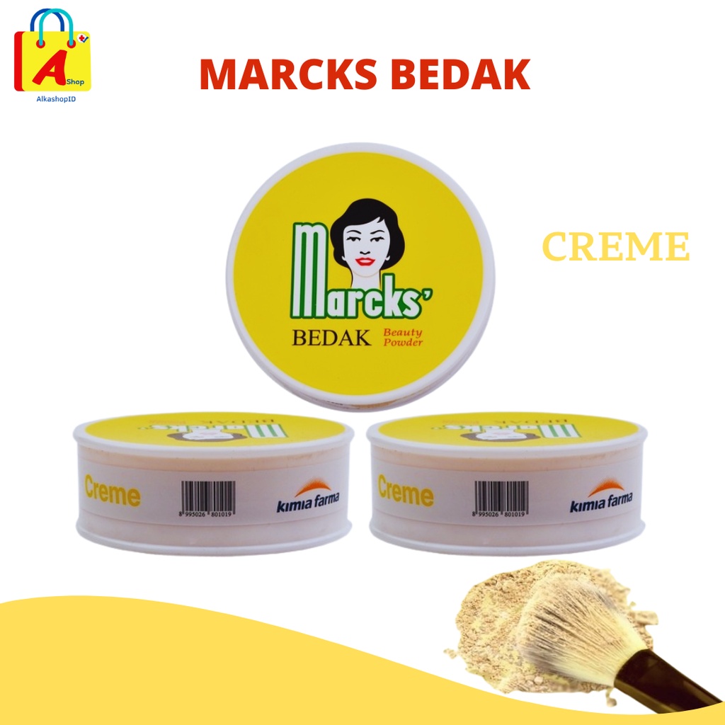 Jual Bedak Marcks Tabur Clasic Creme 100% Original | Shopee Indonesia