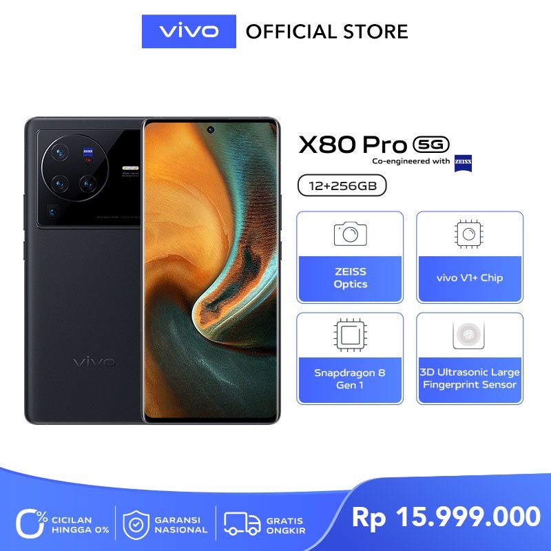 Jual Vivo X80 pro 5G (RAM 12/256GB) | Shopee Indonesia