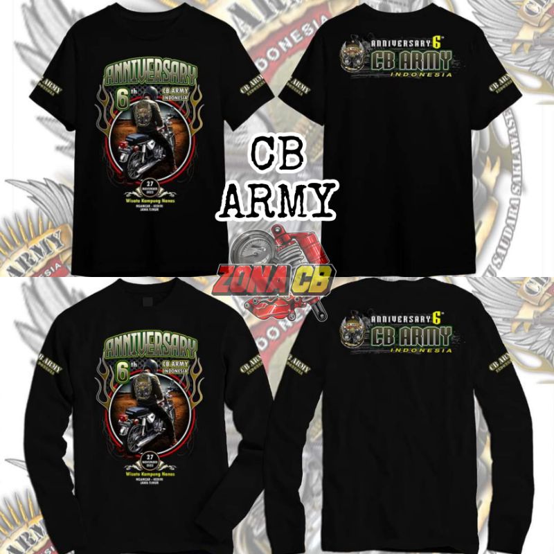 Jual kaos acara cb army indonesia original cb kontes contest ototrend ...