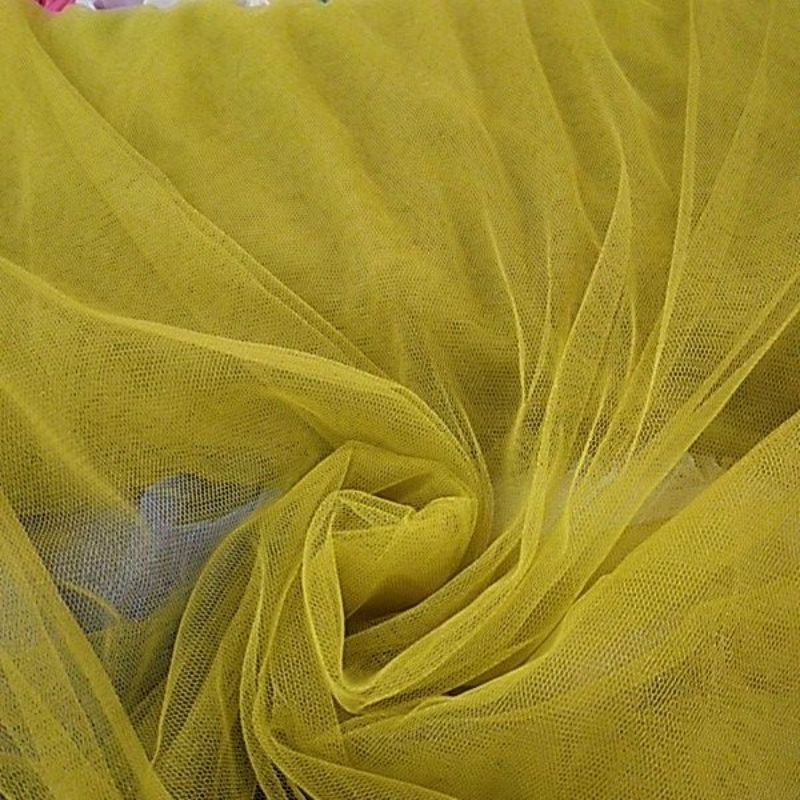 Jual Kain Soft Tulle Paris / Tile tule tille Polos Halus / Harga per 0. ...