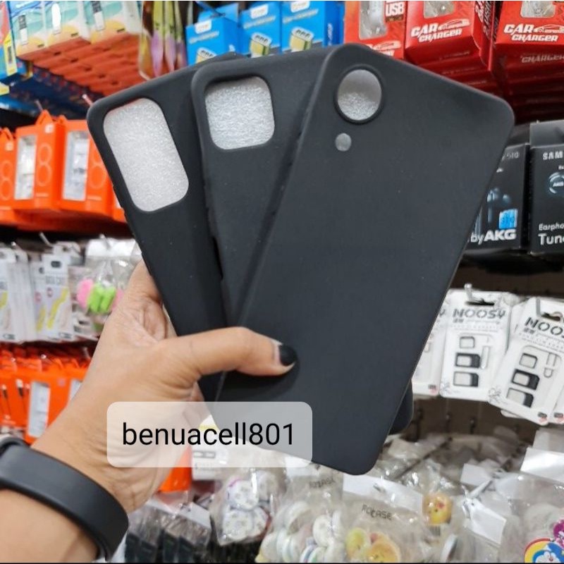 Jual Slimatte soft case polos hitam IPHONE all type | Shopee Indonesia