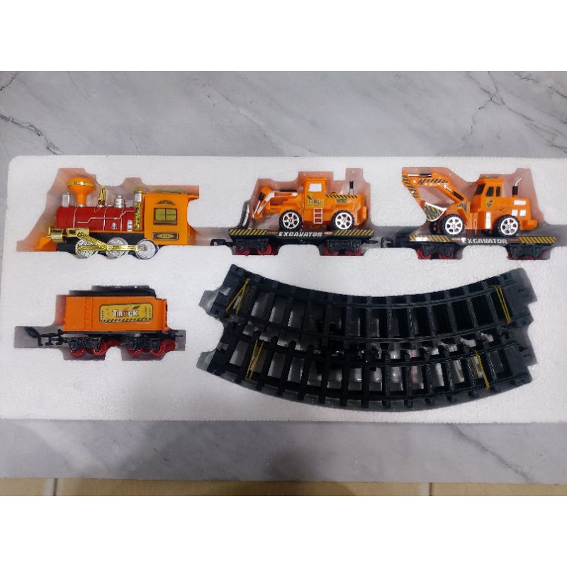 Jual Mainan Kereta Api plus Suara Train Play Set Seri lampu + Suara ...