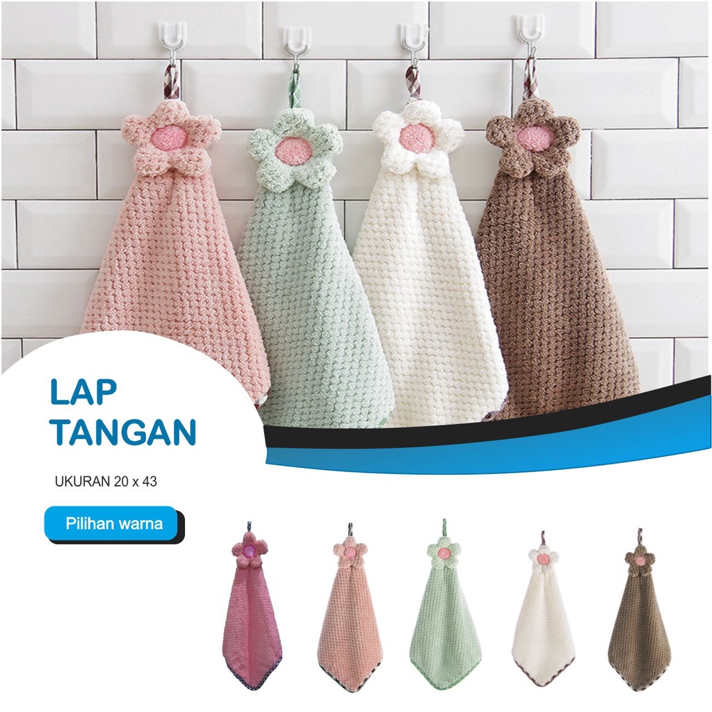 Jual Lap Tangan Bunga Ukuran 43x20cm - Sandy Collection | Shopee Indonesia