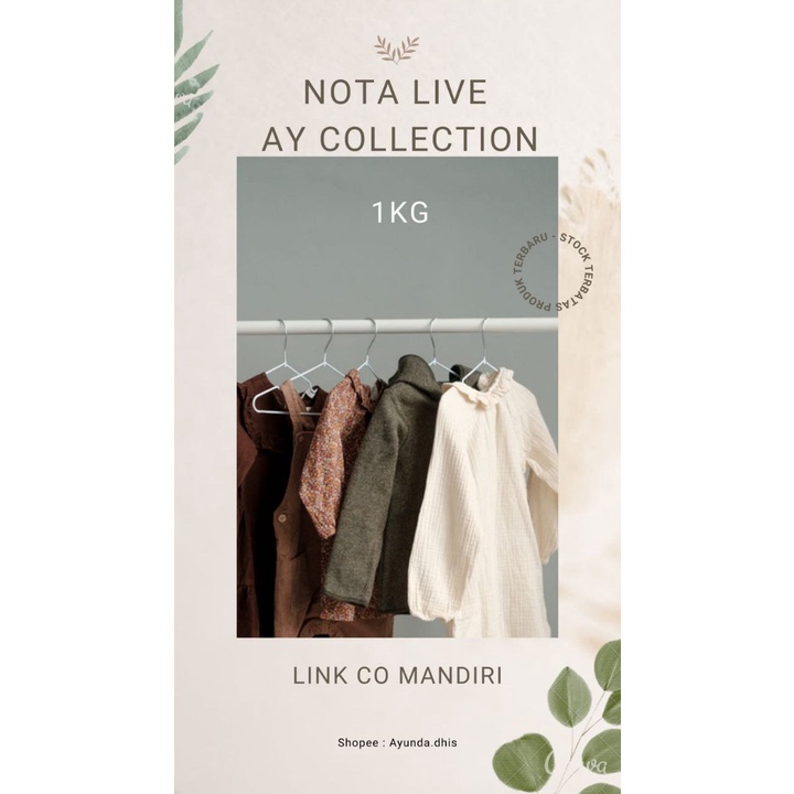 Jual LIVE HARGA NOTA | Shopee Indonesia