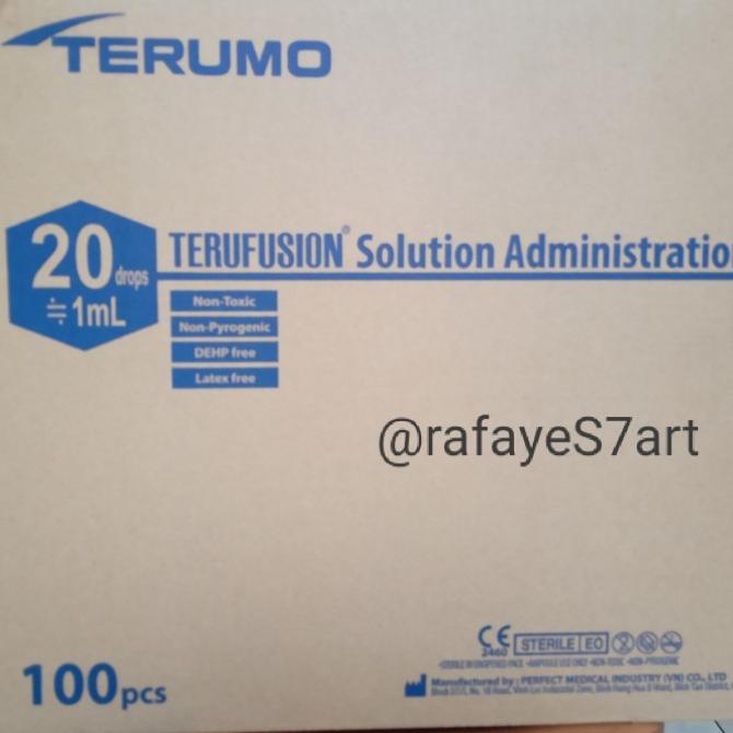 Jual Selang infus Dewasa Terumo | Infusion Set Dewasa Terumo | Infus ...