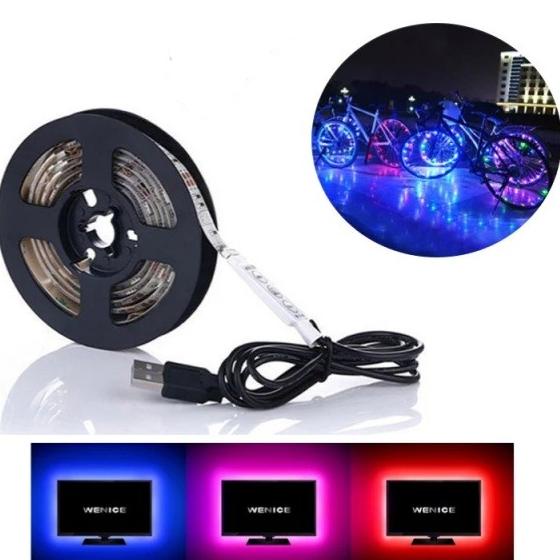 Jual Lampu LED Strip RGB Gaming USB 2M Dekorasi Hias Kamar TV Monitor ...