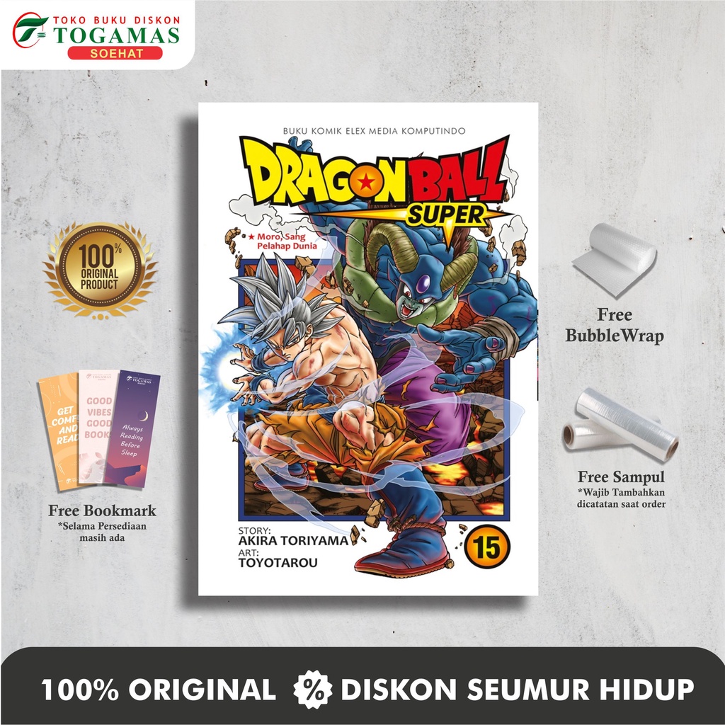 Jual Dragon Ball Super Vol 15 - Akita Toriyama | Shopee Indonesia