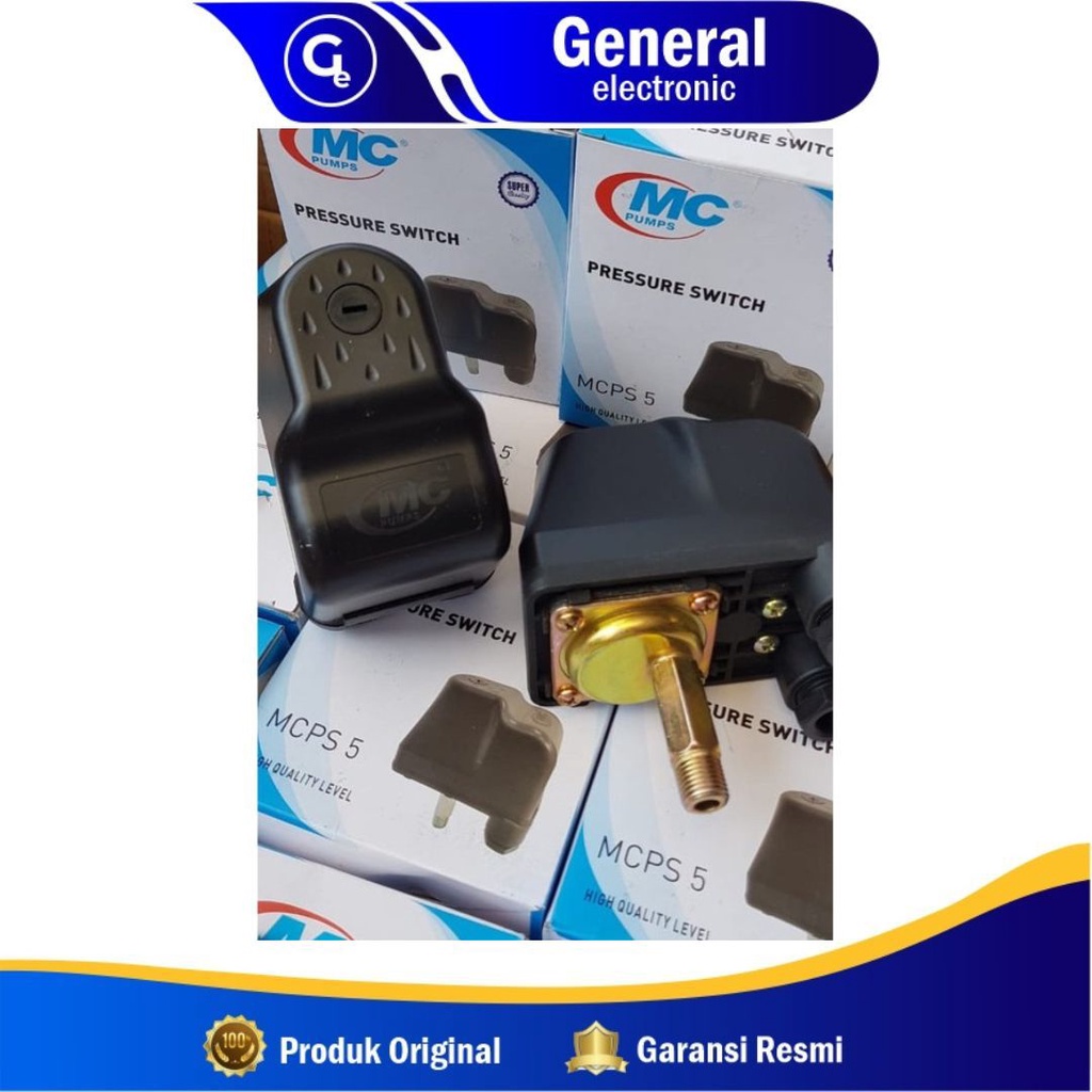 Jual MC Otomatis / Pressure Switch Pompa Air MC PM5 / MCPS5 / PM 5 ...