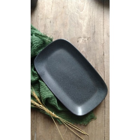 Jual Piring saji, piring persegi, piring lauk 22x14cm | Shopee Indonesia