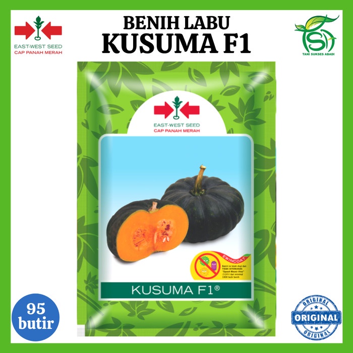 Jual Benih Labu KUSUMA F1 (95 Butir) - Bibit Waluh Cap Panah Merah ...