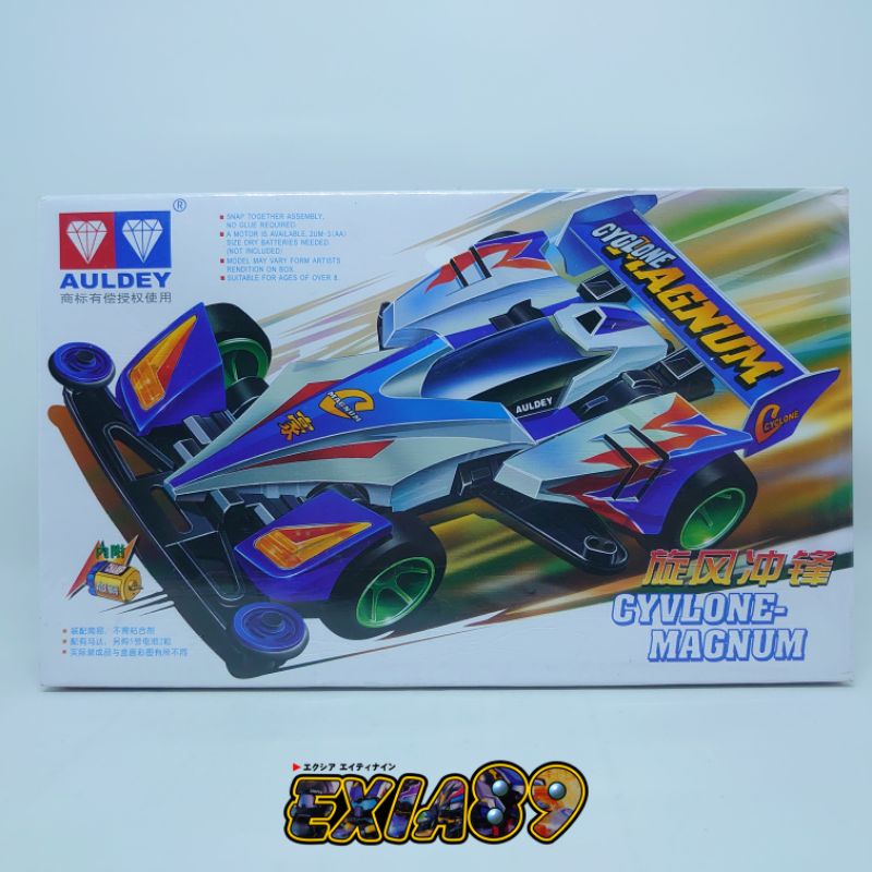 Jual Tamiya Auldey Mini 4WD - Cyclone Magnum Let's & Go | Shopee Indonesia