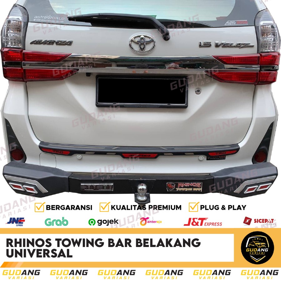 Jual Towing Bar Belakang Rhinos Rush Avanza Xpander Calya Fortuner ...