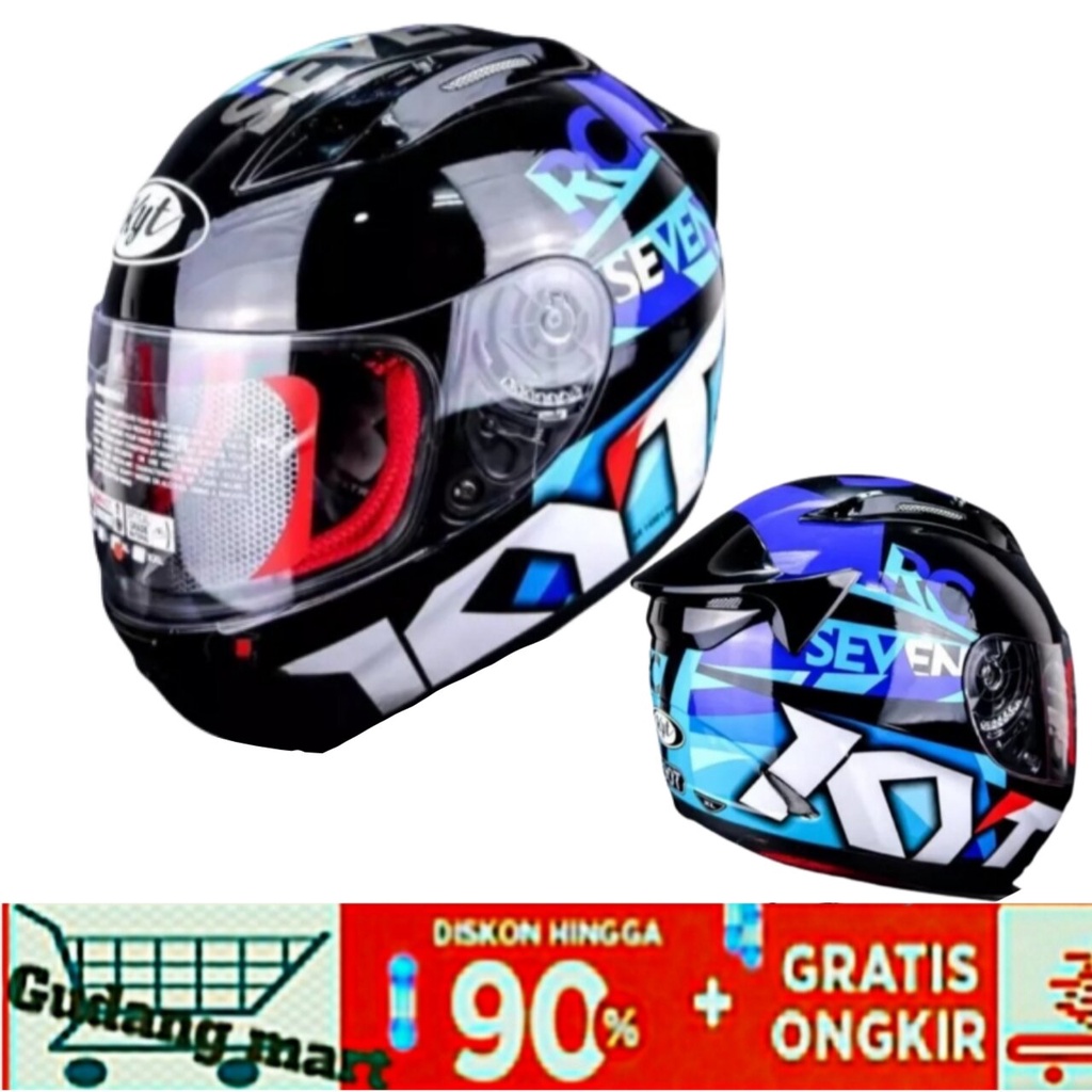 Jual Helm KYT Rc Sven Seri 19 New Official KYT Original Helm Sport ...