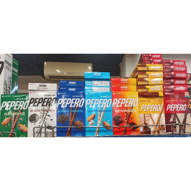 Jual Lotte Pepero Stick Box 32g / Lotte Pepero Wafer Stick All Variant ...