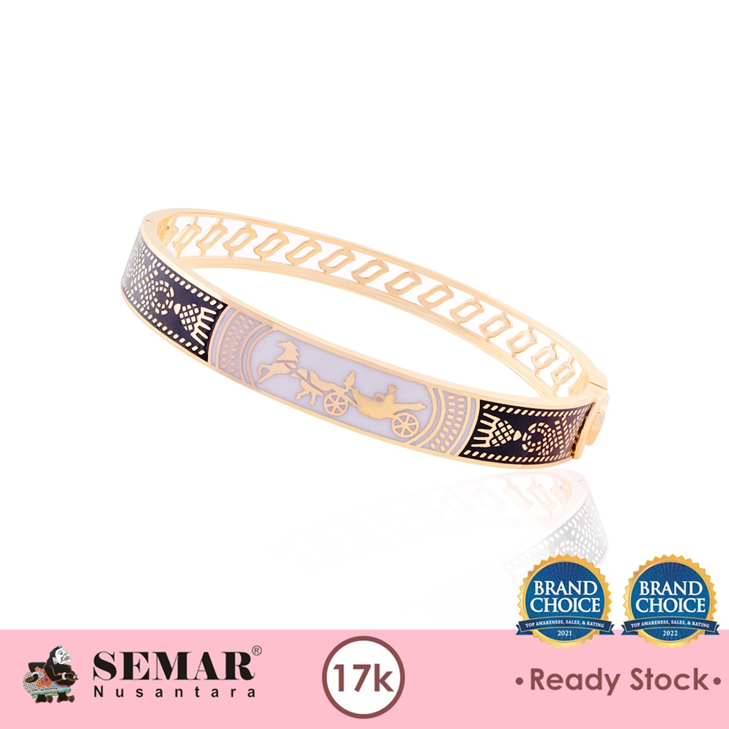 Jual Gelang Emas Auristela Horse Bangle Gold 17K Semar Nusantara ...