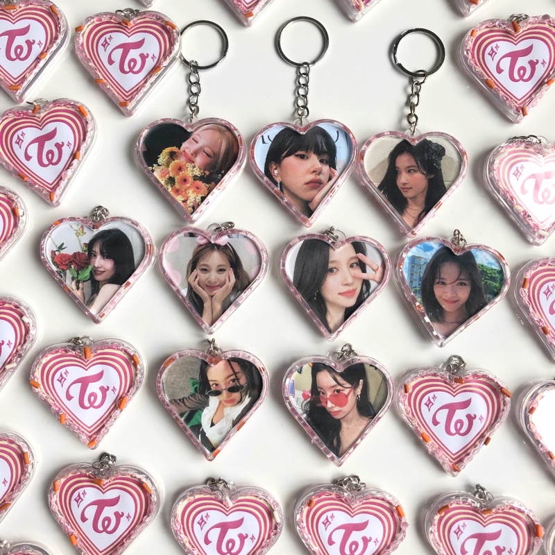 Jual Twice Heart Cake Keychain Gantungan Kpop | Shopee Indonesia
